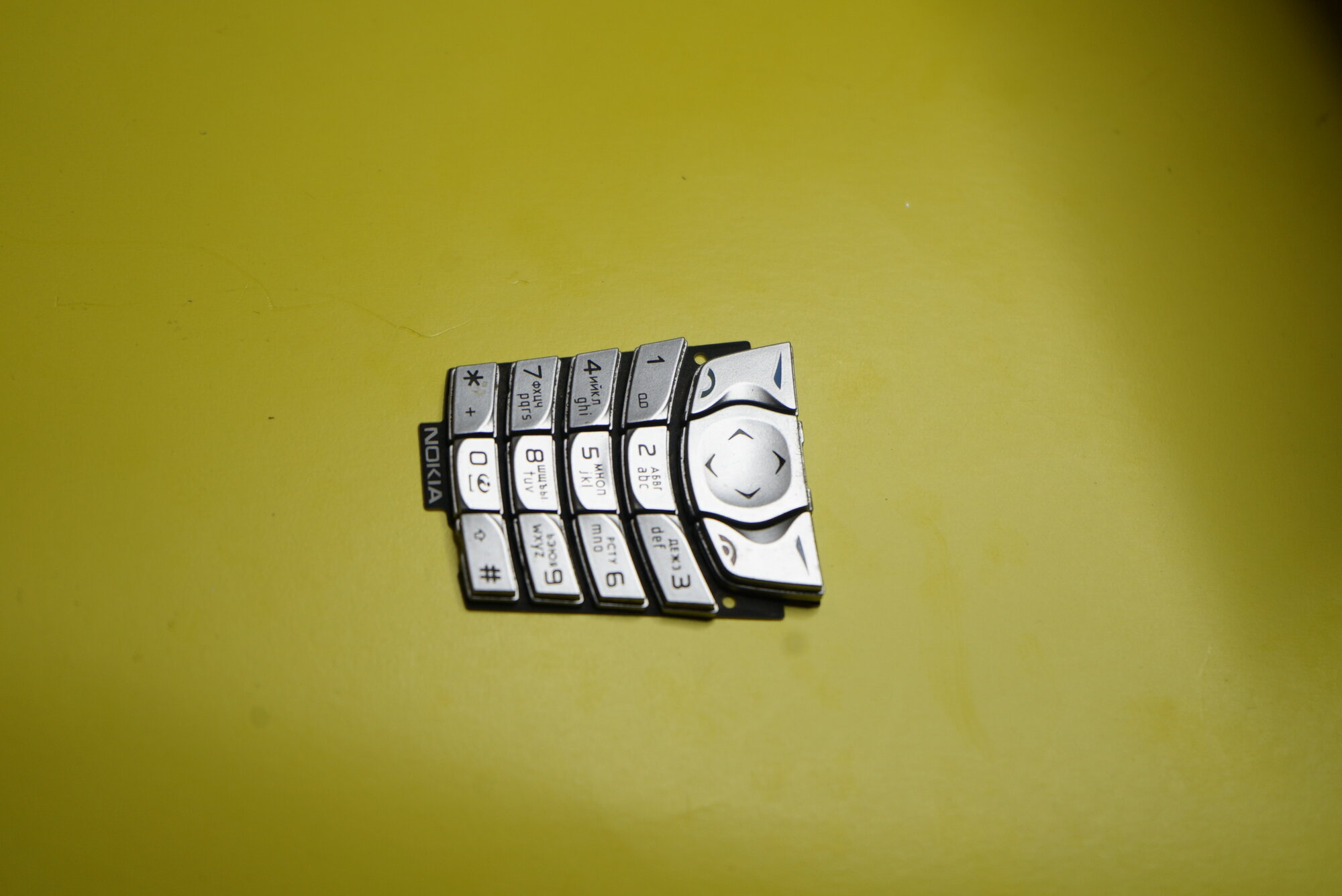 Клавиатура (аналог) кнопочного телефона Nokia 6610 из старых закупок 2000-х годов