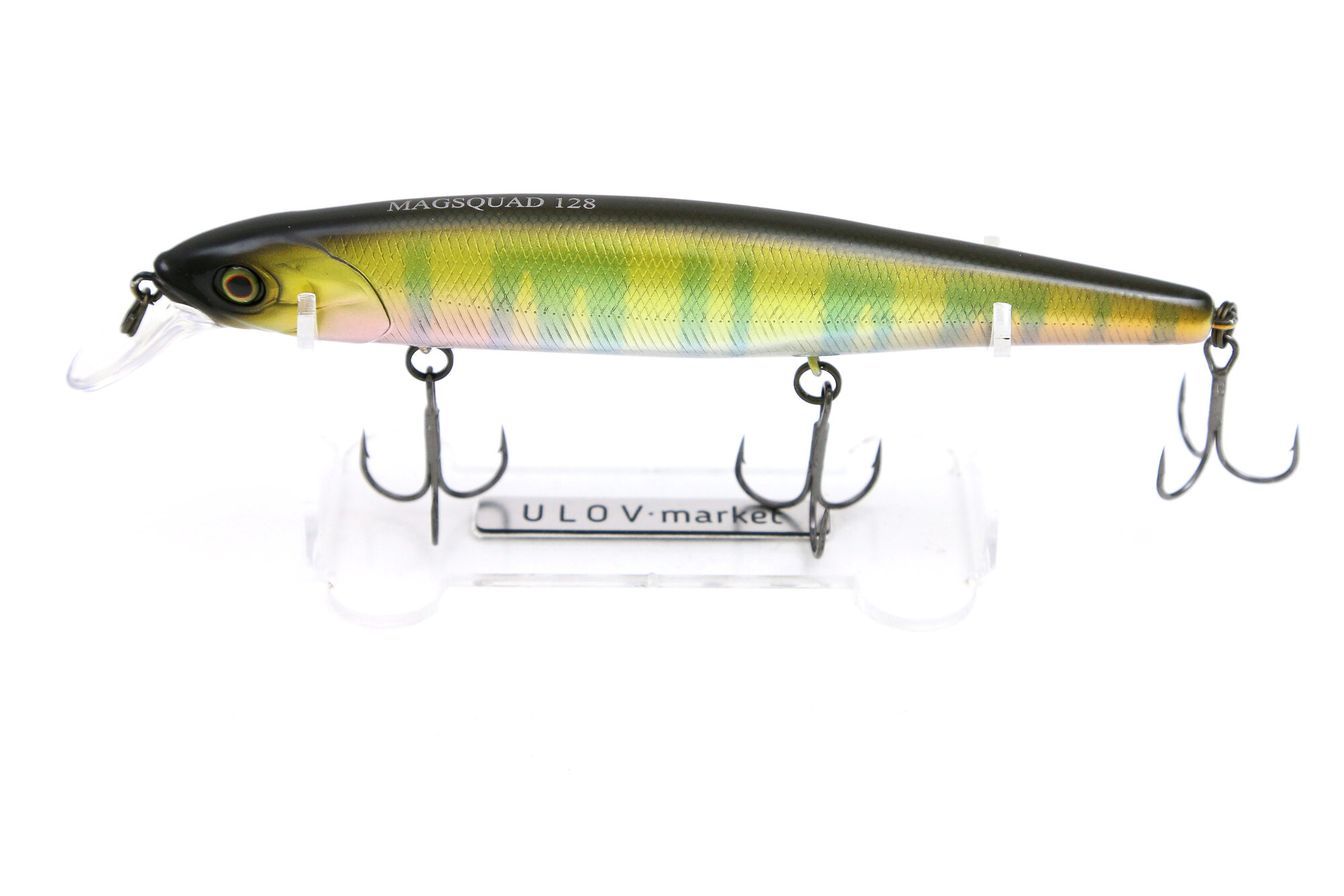 Воблер JACKALL Mag Squad Minnow 128SP 21.0г Загл.1.5м #Oikawa