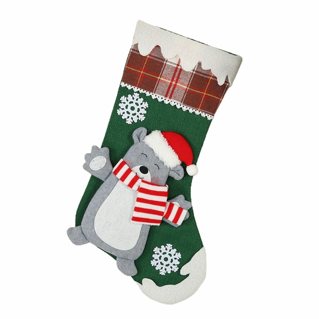 Мультфильм Старик Лось Снеговик Окно Висит Зеленый Медведь Гризли