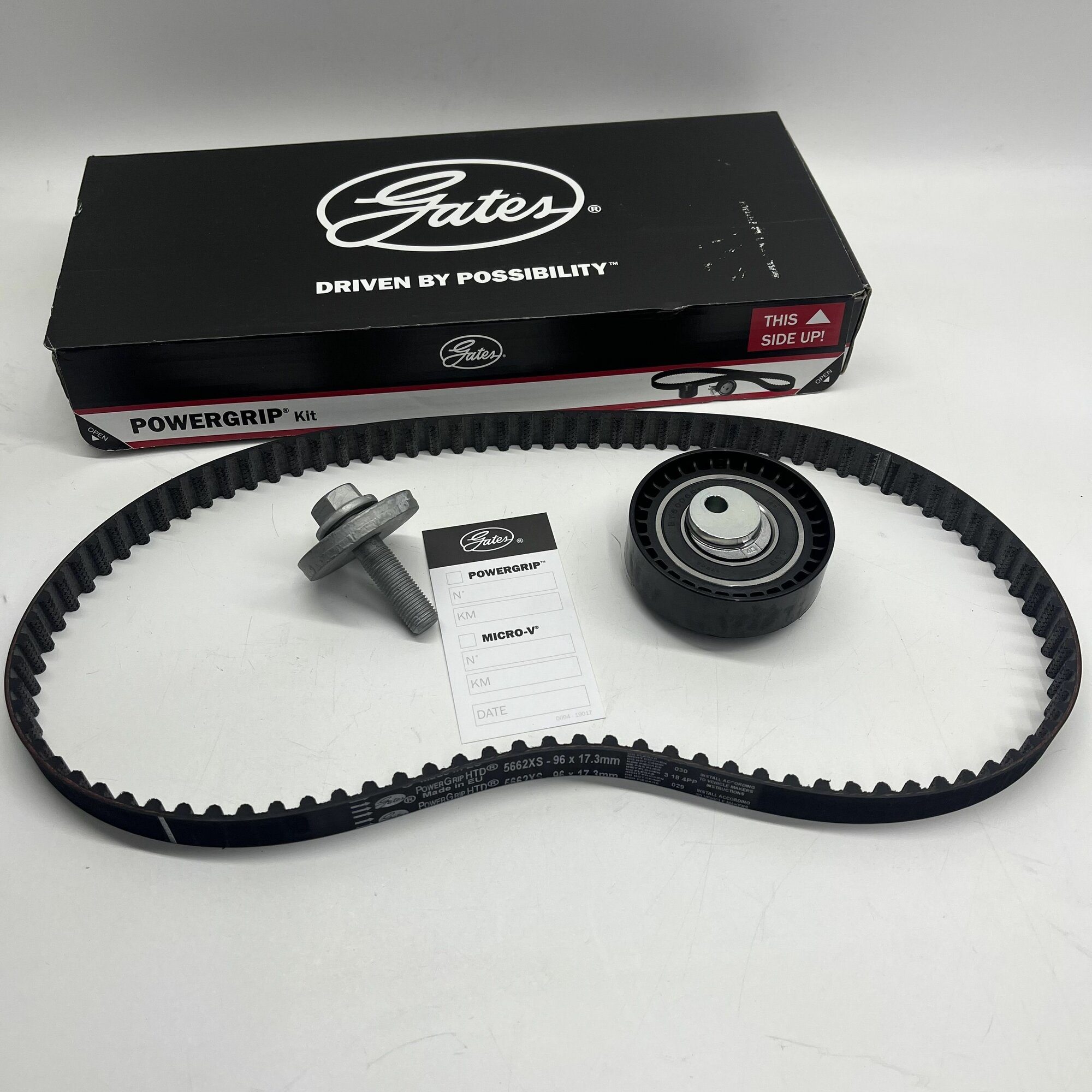 Комплект грм Gates K015662XS для Renault с мотором 1.4, 1.6 (K7M; K7J) 8кл