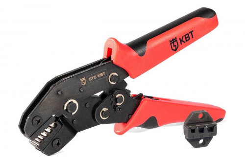 Пресс-клещи Квт с набором матриц 85272