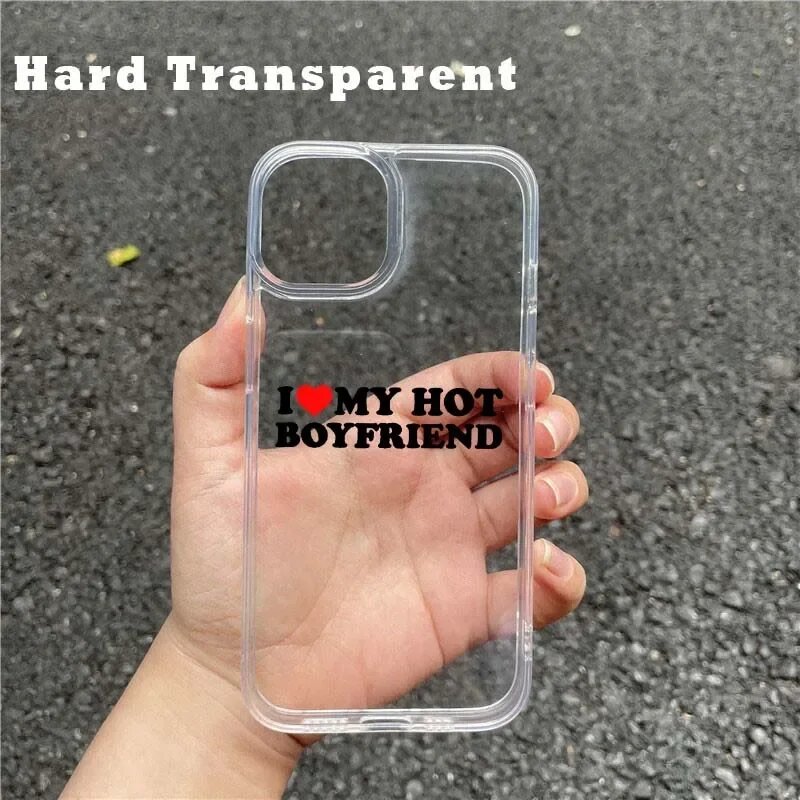 Чехол для iPhone 16 "I ❤ My Hot Boyfriend", Style 10