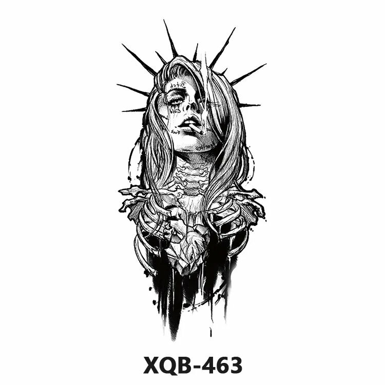Временная татуировка XQB-463, девушка