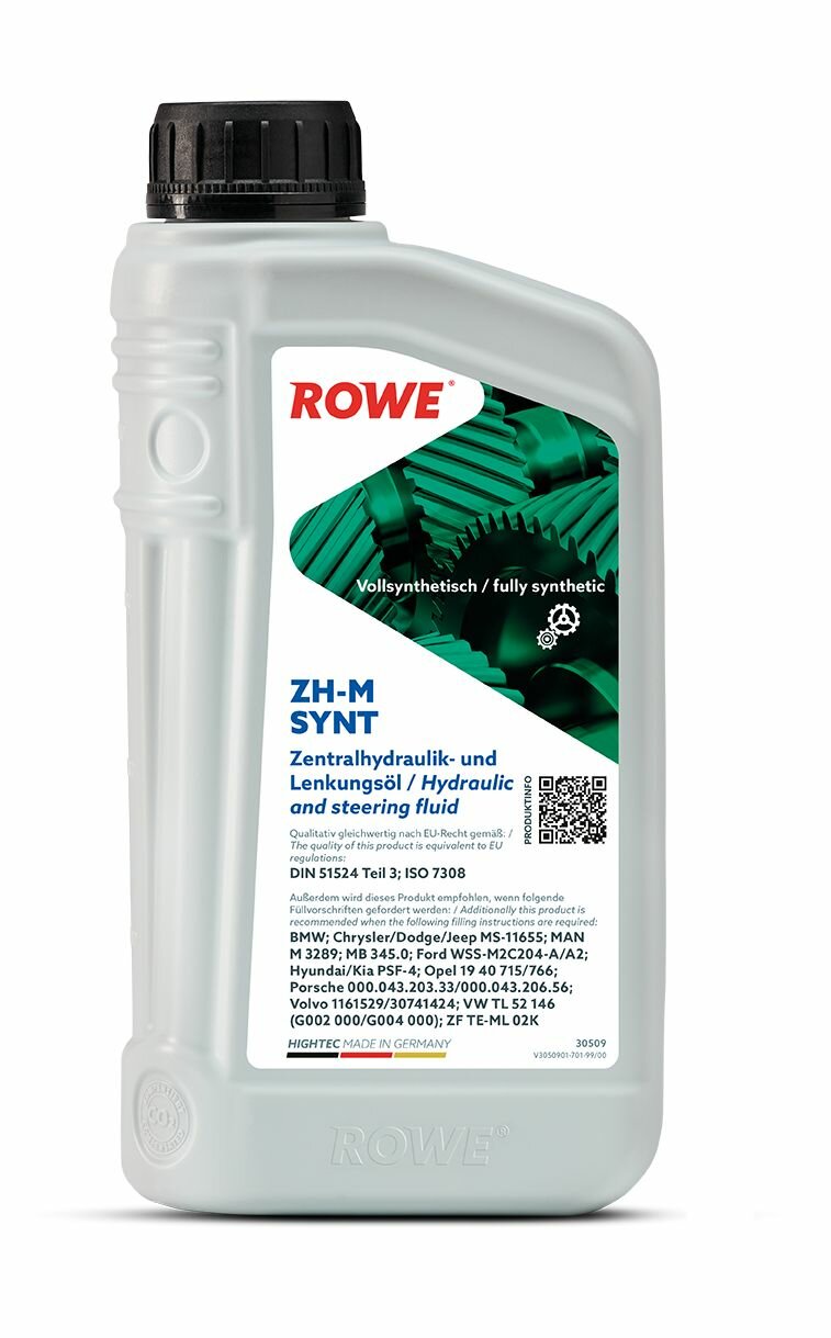 Гидравлическая жидкость ROWE HIGHTEC ZHM-SYNT (1л)