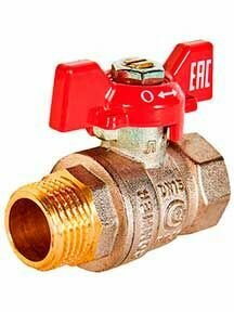 Кран шаровой ВР/НР ф3/4" Rommer ручка бабочка