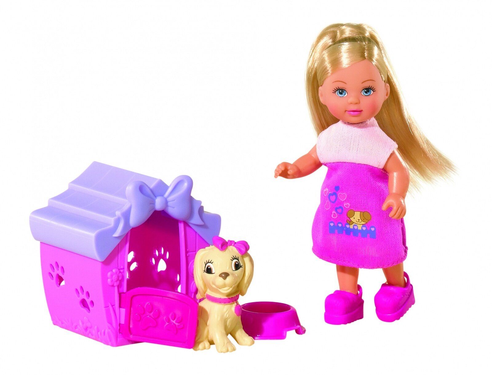 Кукла Evi Еви, 12 см, с собачкой в домике (5735867029)