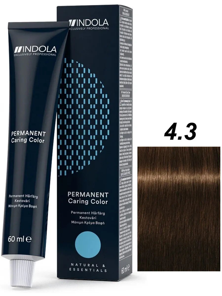 Indola Red Fashion 4.3 Стойкая краска для волос 60мл