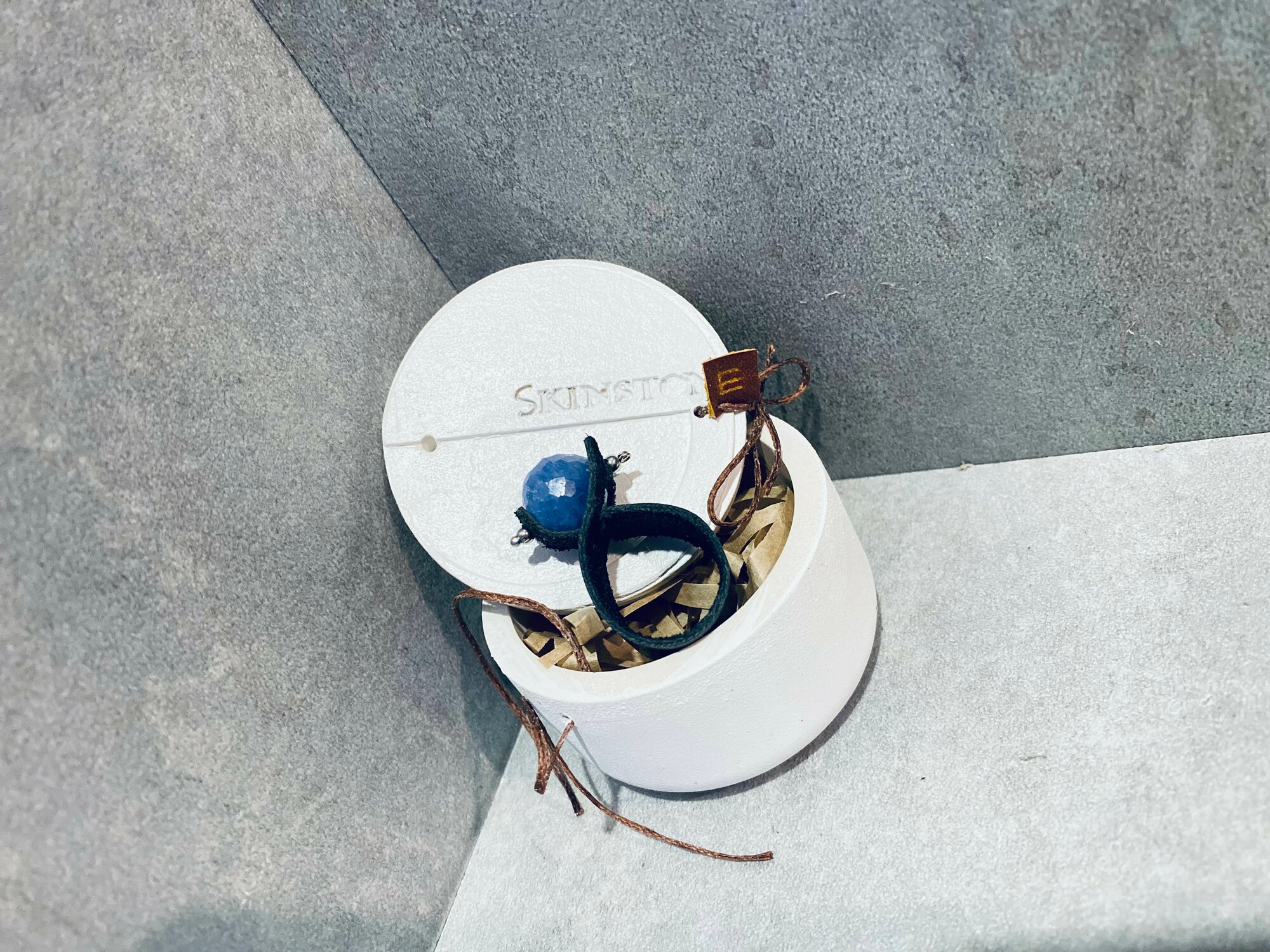 Кольцо наборное, корунд