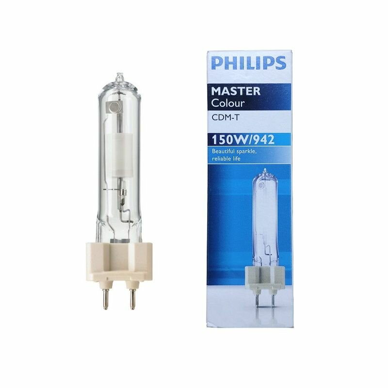 Лампа металлогалогенная PHILIPS CDM-T 150W/942 G12 4200K