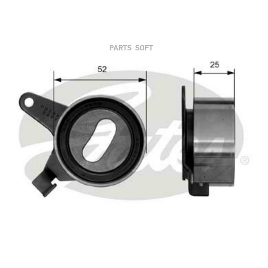 GATES T41031 Натяжитель привода ГРМ