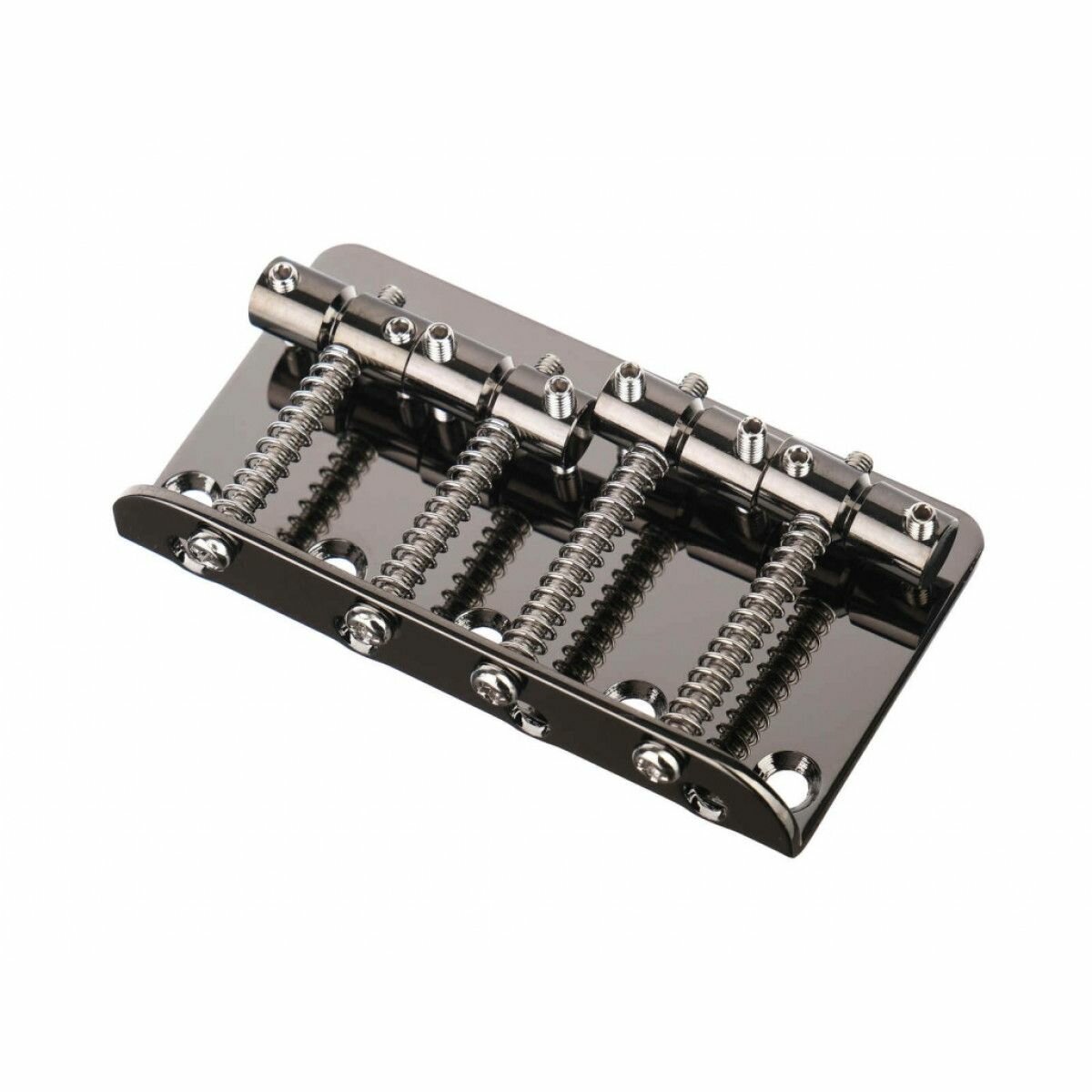 Бридж для бас-гитары Hosco, цвет черный (HK-20BS)