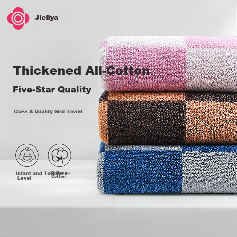 Grace All хлопковое полотенце Adult детский Washcloth класс A 100% хлопок полотенце набор 3 шт. плотное Soft Strong