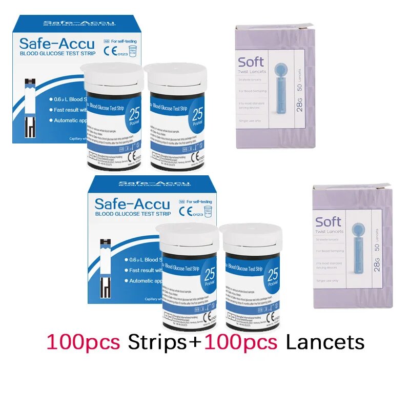 Wcore глюкометр Accu 100 Pcs Strips