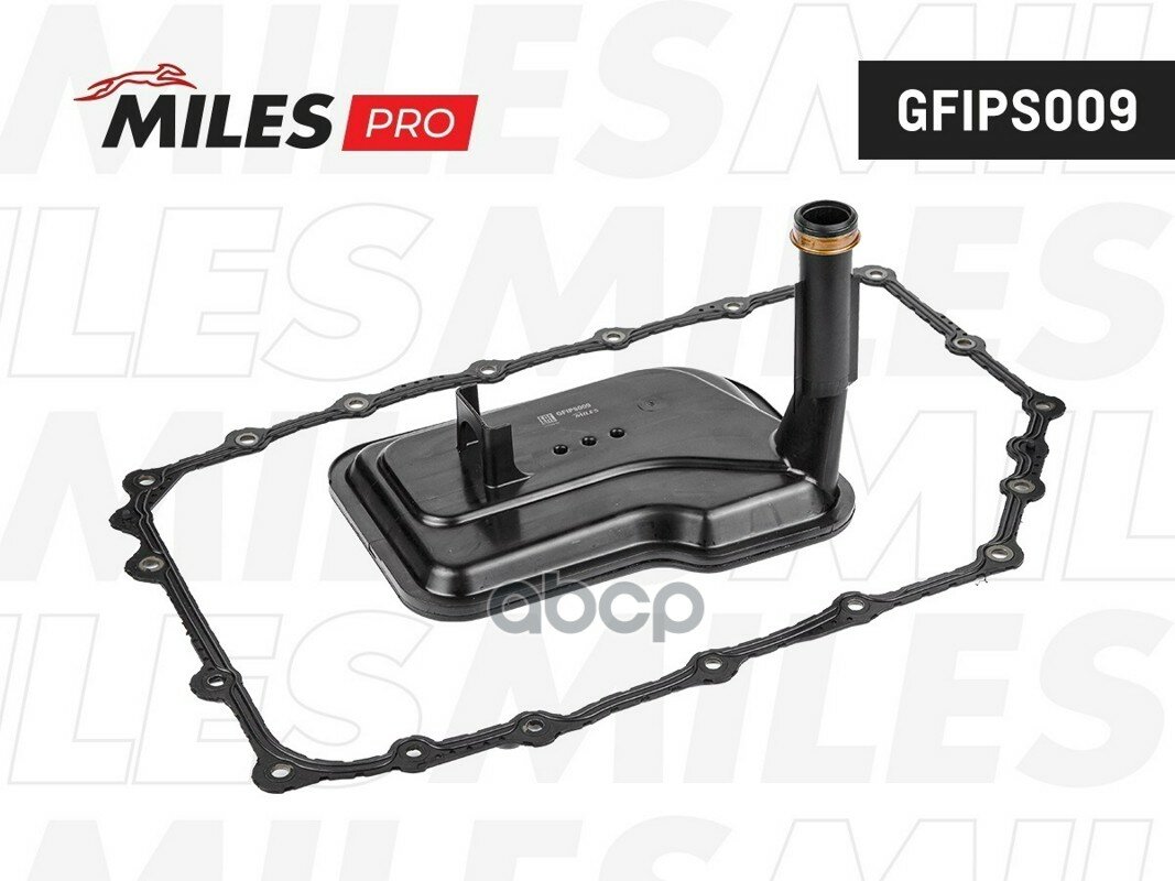 Фильтр АКПП (серия PRO) (JS ASAKASHI JT183K) с прокладкой поддона HUMMER 2 / CHEVROLET TRAILBLAZER 12- 2.8 GFIPS009 Miles арт.