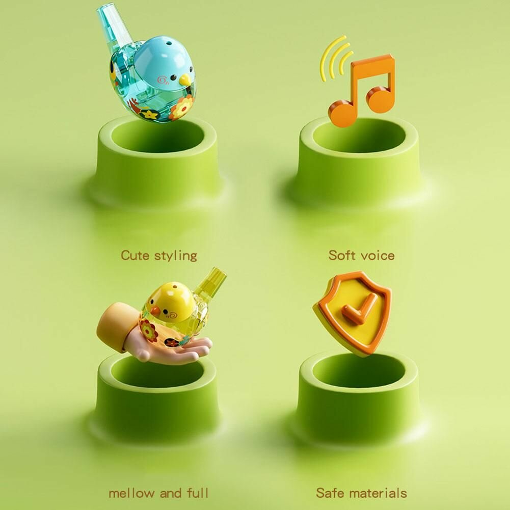 Свистулька птичка, свисток, музыкальная игрушка детская