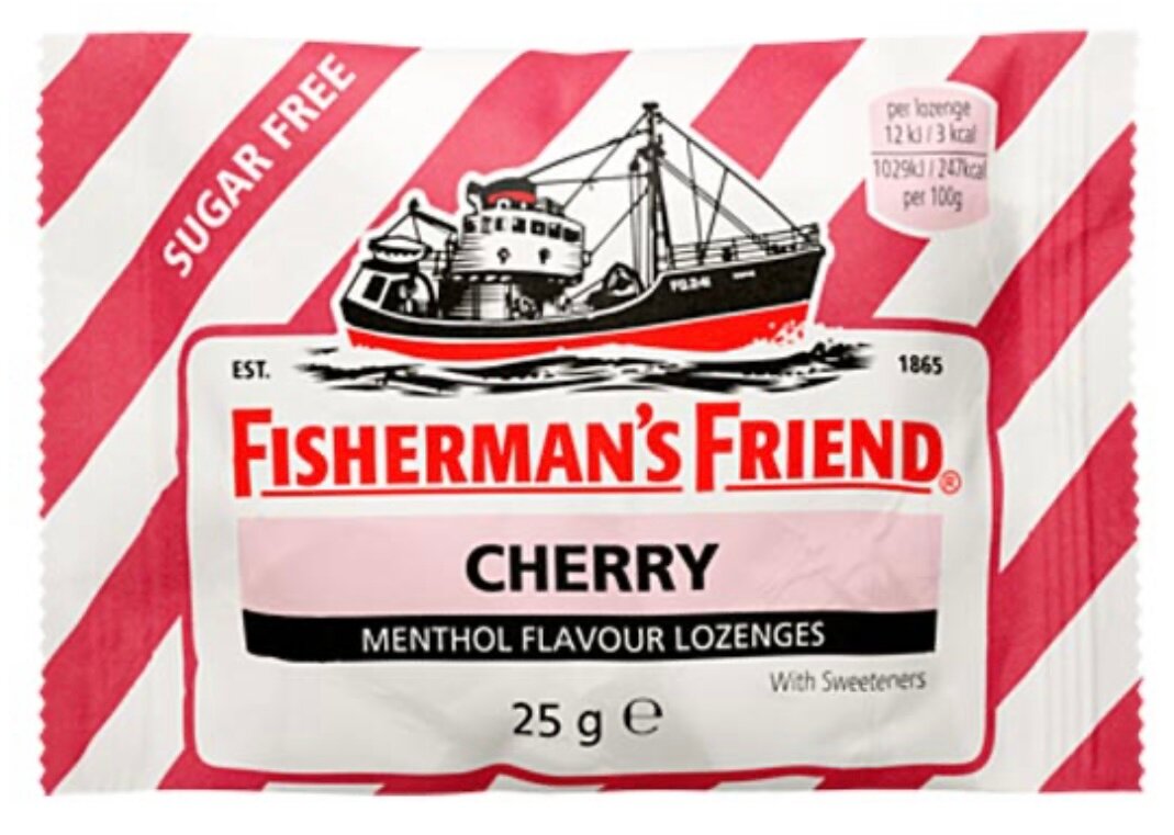 Леденцы Fisherman's Friend без сахара Sugar Free Сherry, Великобритания