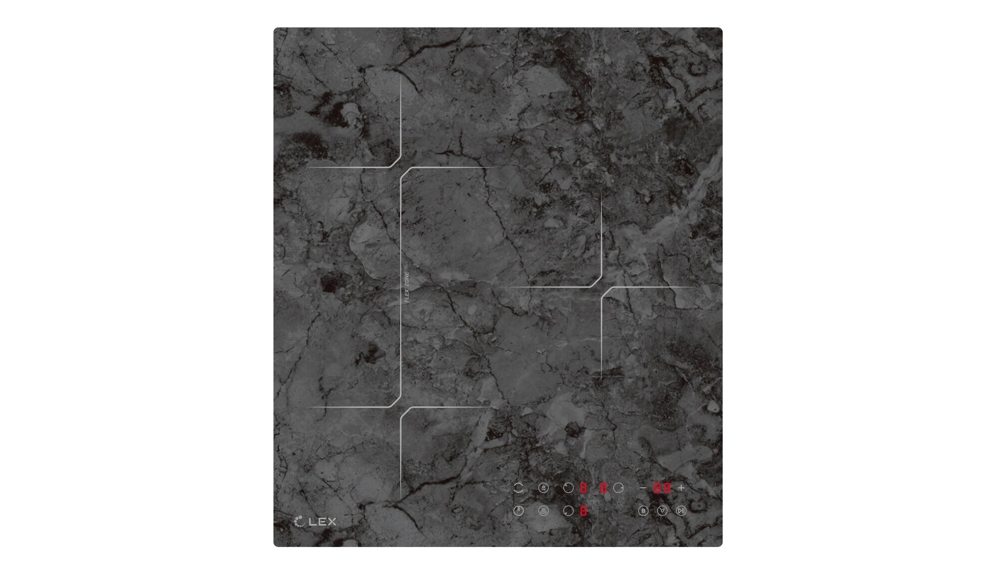 Индукционная варочная поверхность Lex EVI 430 F DS серый (chpe000005)