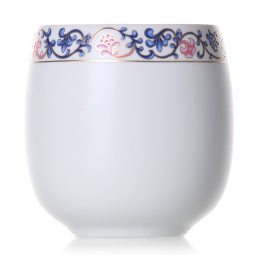 1 Китайская керамическая чашка белый фарфоровый кубок кунг - фу керамический стакан с ручкой питьевой воды вино кофе чашка