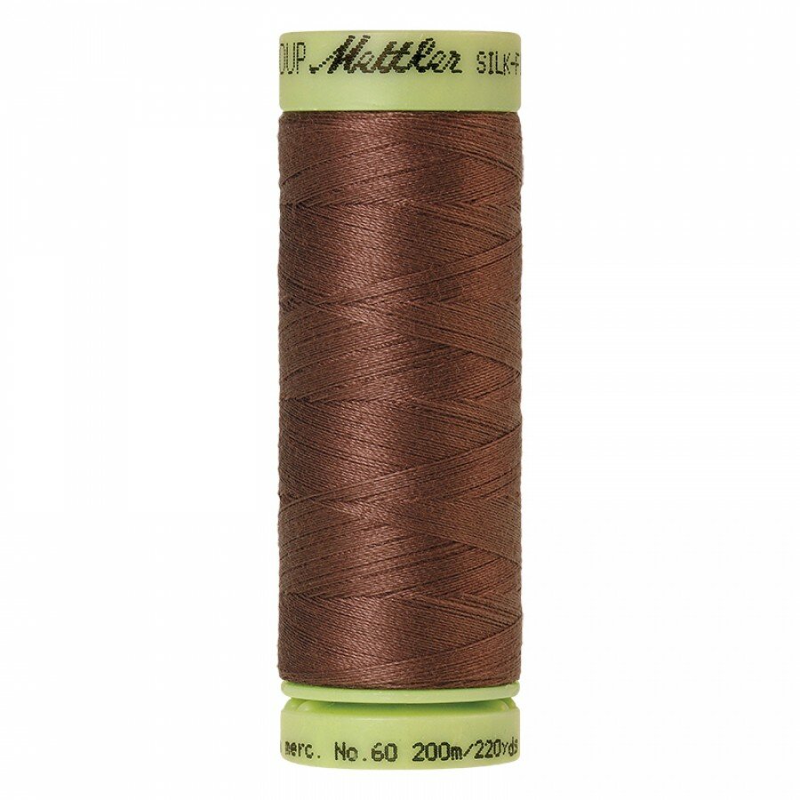 Нить для машинного квилтинга SILK-FINISH COTTON 60, 200 м 0832 Clove