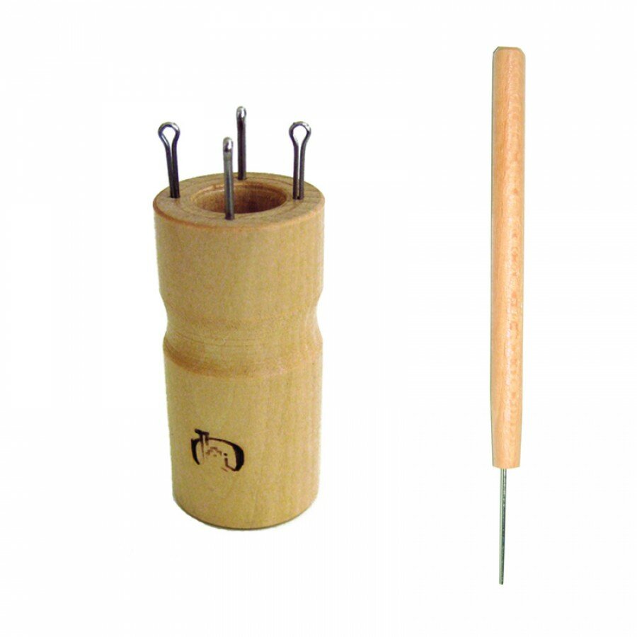 Куколка для вязания шнура на 4 крючка, круглая KLASS and GESSMANN 680-4