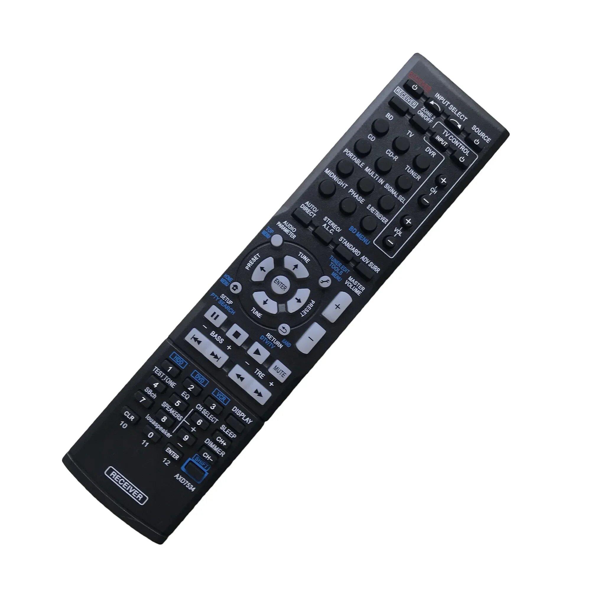 Запасной пульт дистанционного управления для аудиосистемы Pioneer AXD7495, VSX-528-K, VSX-828-K, VSX-1017TXV-K