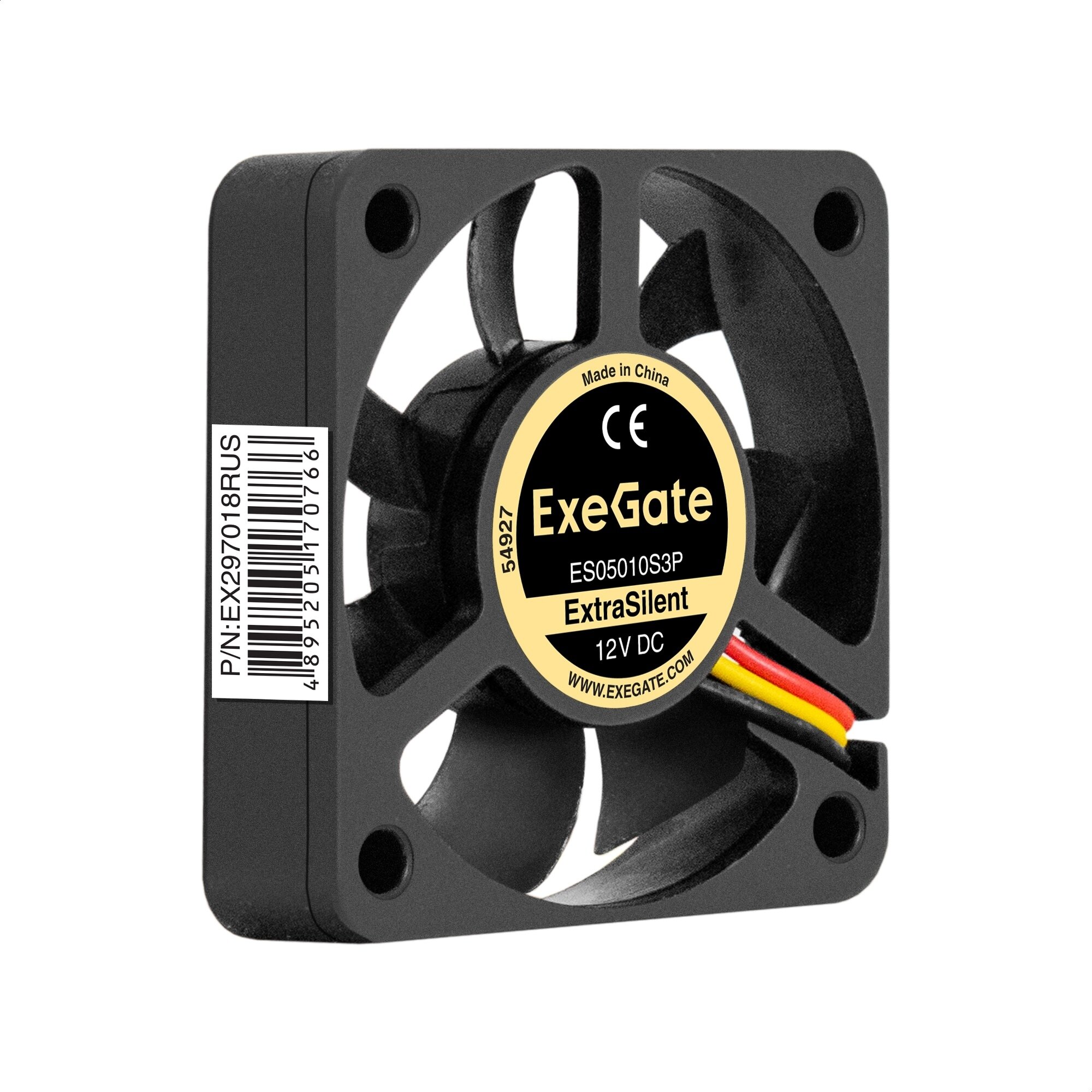 Вентилятор ExeGate ExtraSilent ES05010S3P