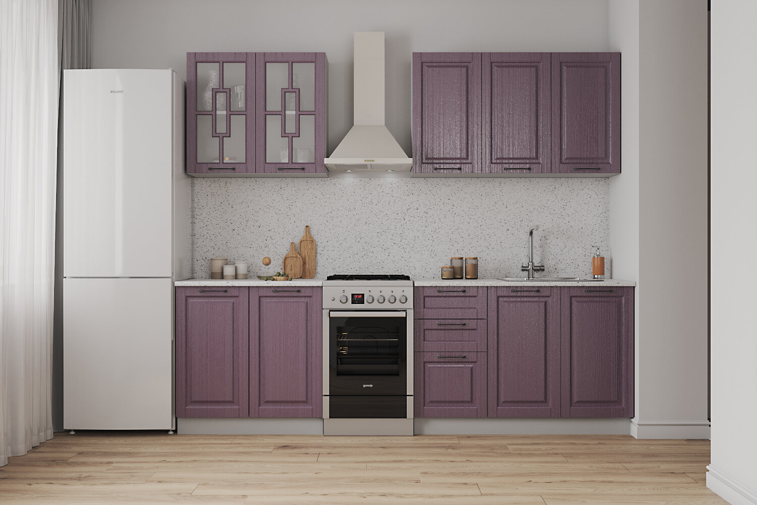 Кухня Гарда 2.0 Пурпур (ДСВ)