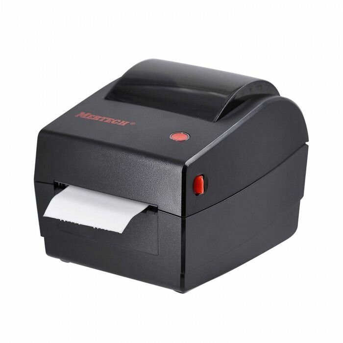 Принтер для этикеток термопринтер наклеек MERTECH DT80 ZEMA (Ethernet, USB) машинка для печати без чернил штрихкодов, стикеров, чеков, оборудование для маркетплейсов, магазинов портативный мини