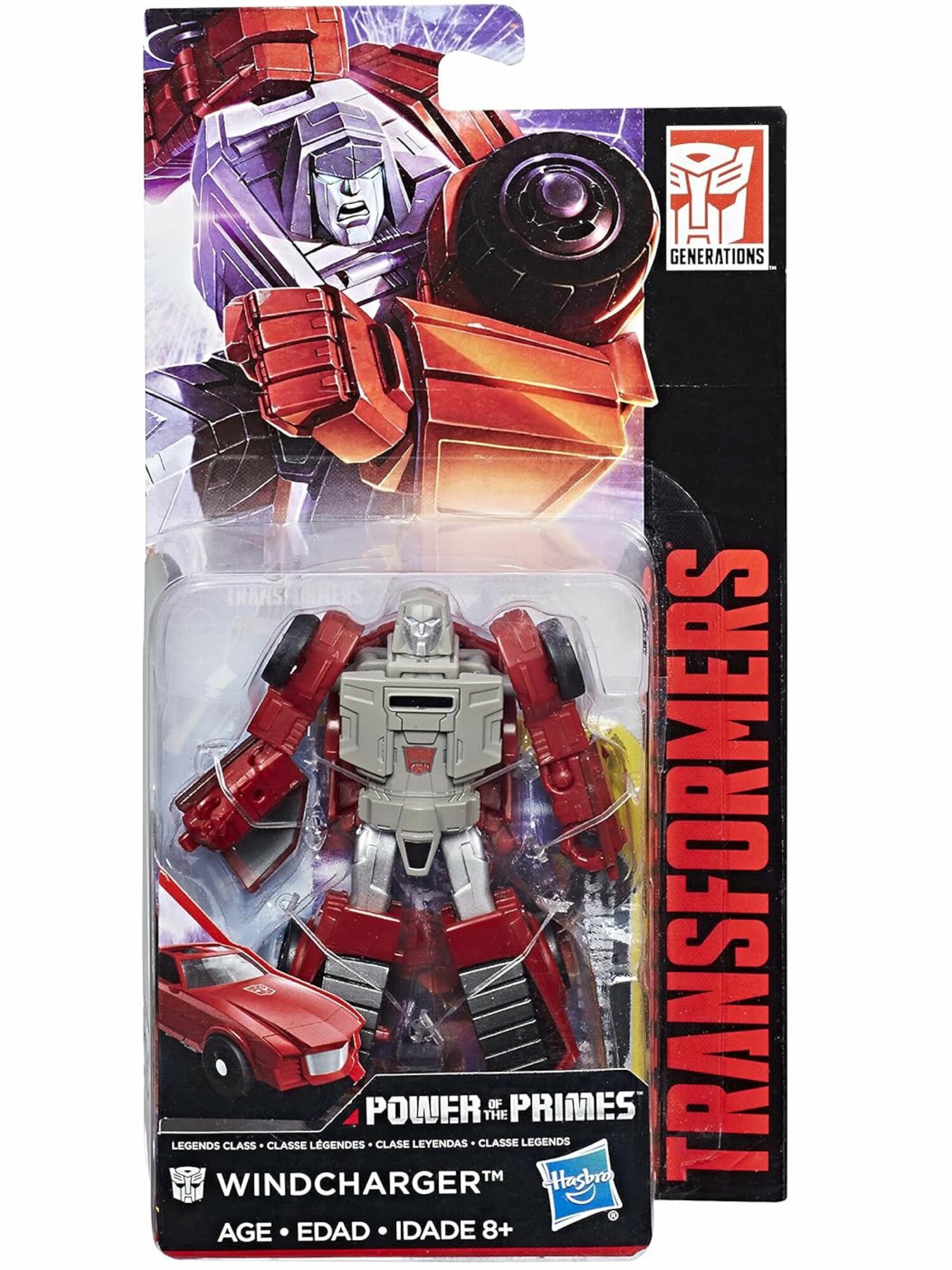 Трансформер "WINDCHARGER", высота 9 см, Transformers Legends Class, HASBRO