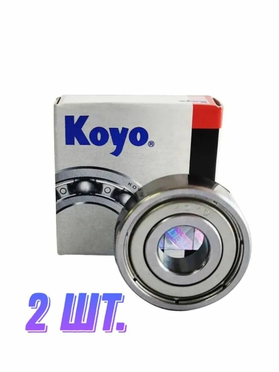 Комплект 2 шт. Подшипник 6301-ZZ (80301) KOYO Япония. Made in Japan