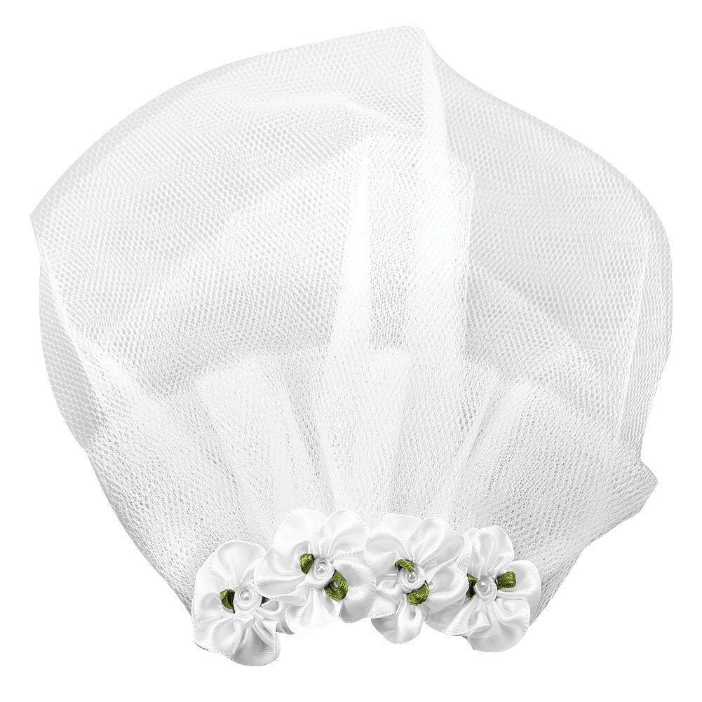 Свадебная фата для домашних животных, цветочный головной убор для собаки, зажим для фаты, аксессуар для собаки (L)