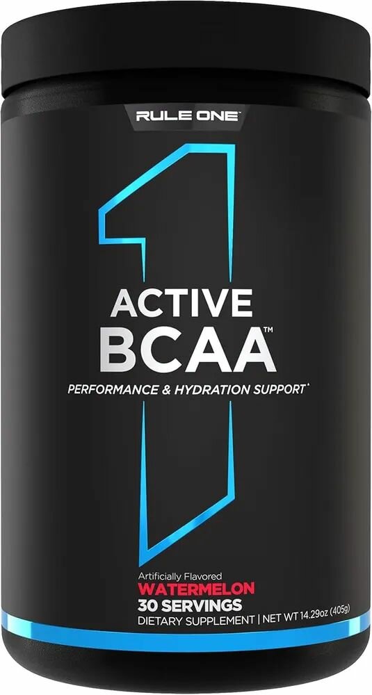 Аминокислоты Rule 1 Active BCAA 390 гр Арбуз