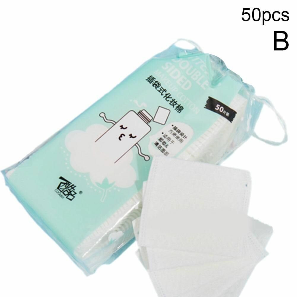 Хлопковые пэды для лица / ватные диски для снятия макияжа