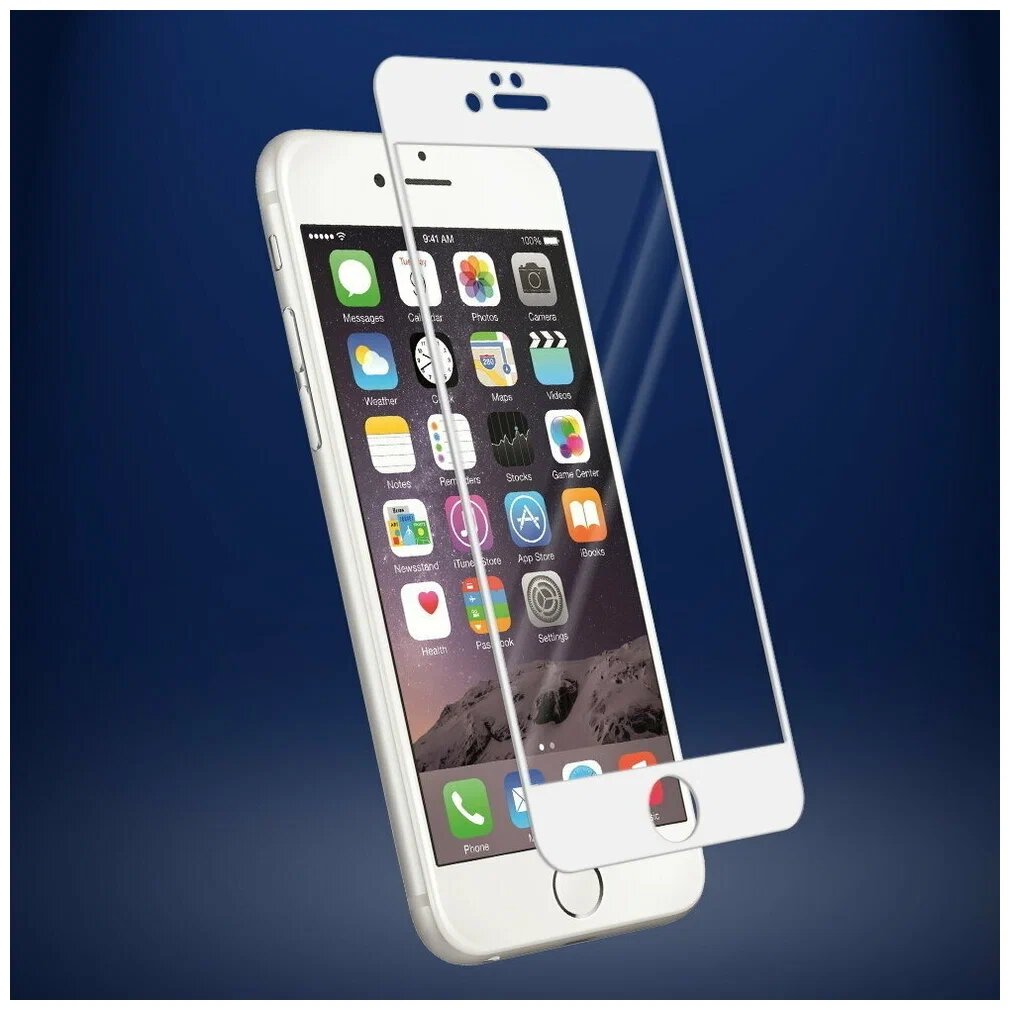 Защитное стекло Remax Medicine Glass GL-27 для iPhone 6/6S Белое, комплект 3 шт.