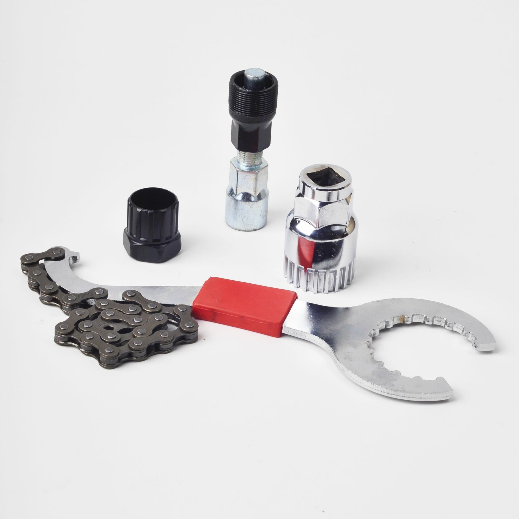 Набор инструментов для велосипеда 4 предмета/ ключи съемники для шатуна и каретки