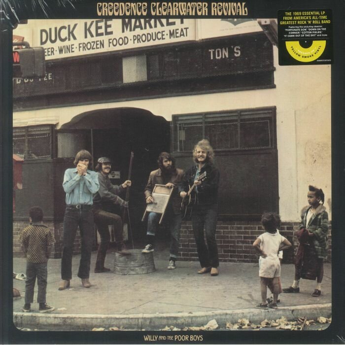 Creedence Clearwater Revival "Виниловая пластинка Creedence Clearwater Revival Willy And The Poor Boys - Yellow Smoke"