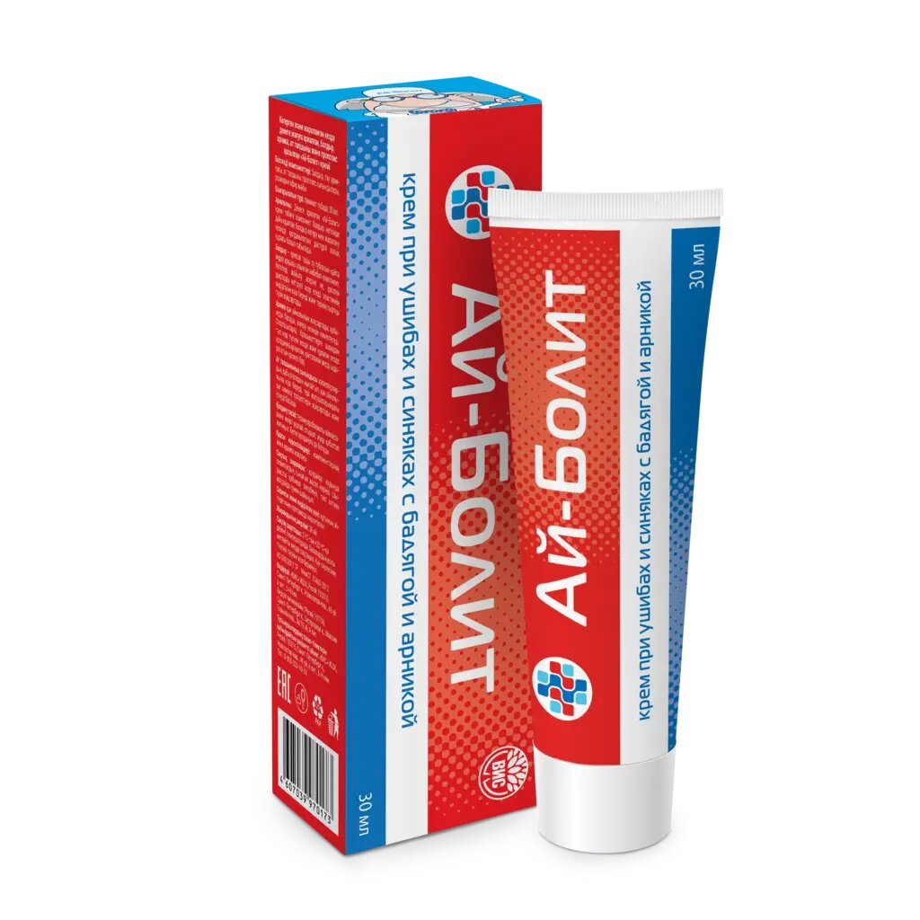Ай-Болит Крем при ушибах и синяках 30 мл 1 шт