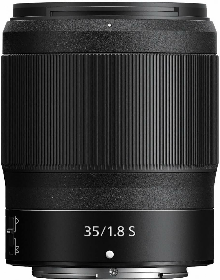 Nikon NIKKOR Z 35mm f/1.8 S Lens – Prime Lens for Z-Mount, Fast f/1.8 Aperture, Weather-Sealed, Sharp Optics