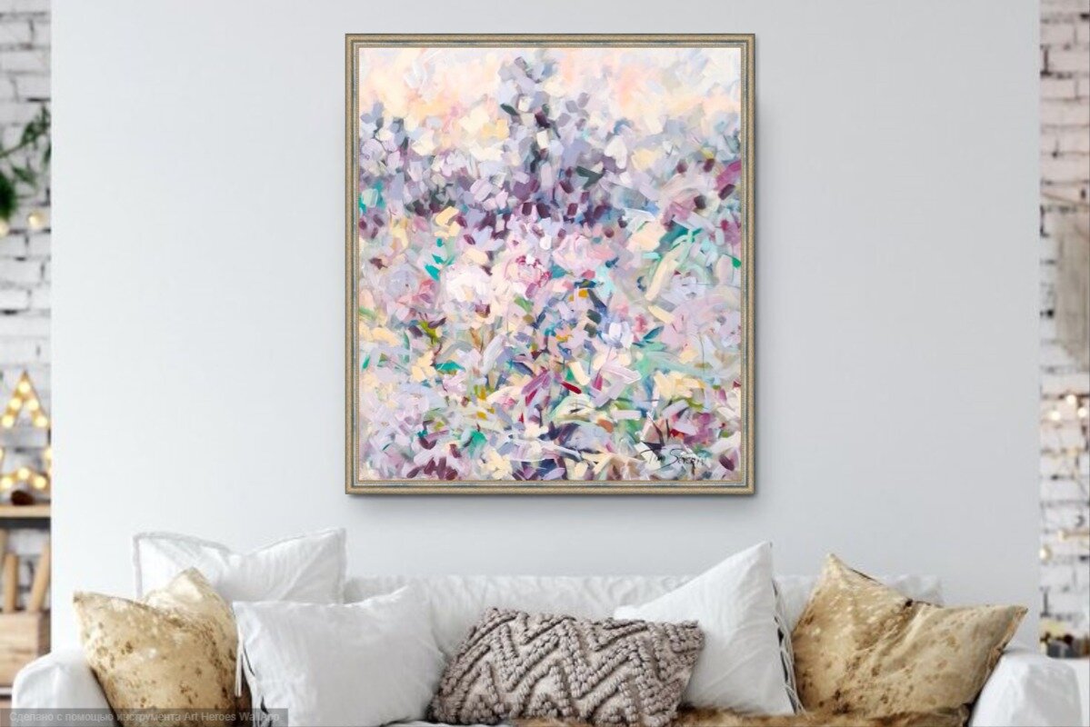 Картина80/80см. Авторская. Художник Tim Severin. Холст/Масло/Акрил.