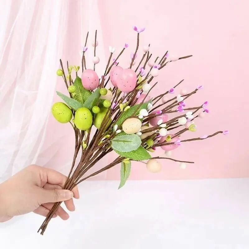 Декоративное изделие Пасхальная ветка 3 шт