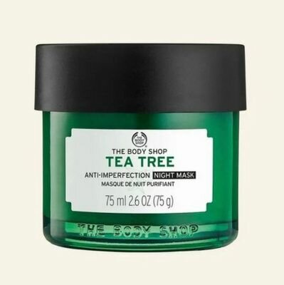 The body shop маска для лица Tea Tree Anti-Imperfection Night Mask , 75 мл