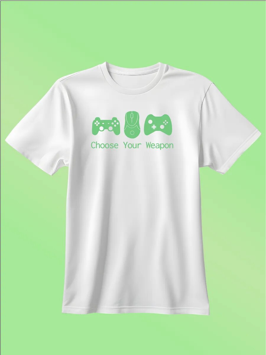 Футболка gamer джойстики