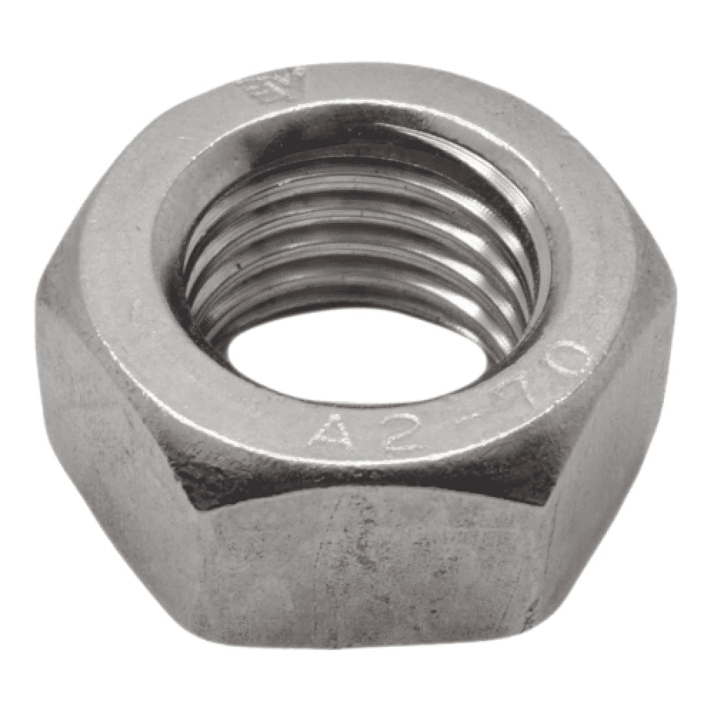 Гайка нержавейка шестигранная м2