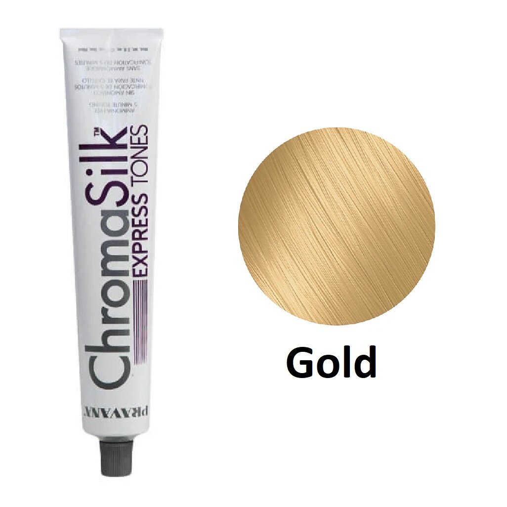 Профессиональный тонер для волос (Золотой), Pravana Express Tones Gold, (90 мл)