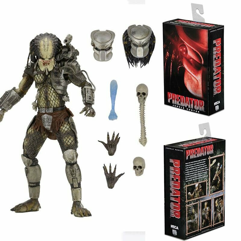 Neca action predator kids новая фигура подарок ultimate jungle toys 7 hunter дюймов