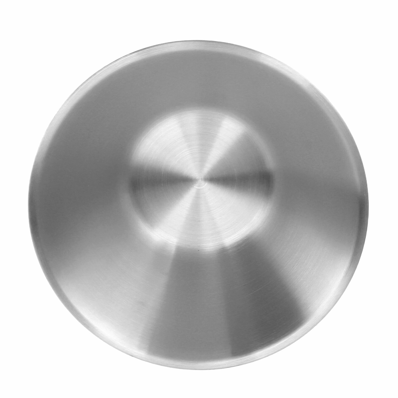 Салатница из нержавеющей стали 304, двухслойная металлическая круглая чаша, стильные салатницы для закусок, рисовая лапша, мороженое, серебро, 12 см/4,7 дюйма