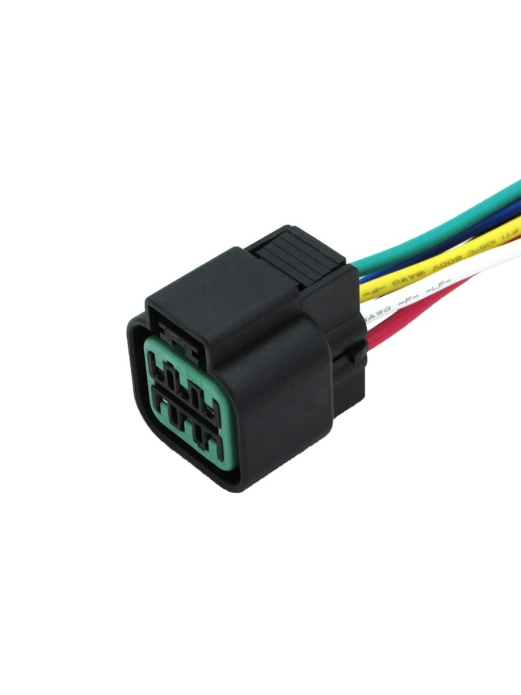 Разъем 6-ти контактный головных фар с проводами Cargen AX6586