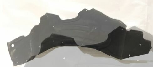 Подкрылок SAT, для Toyota Camry, полимерный материал, черный, задний, правый