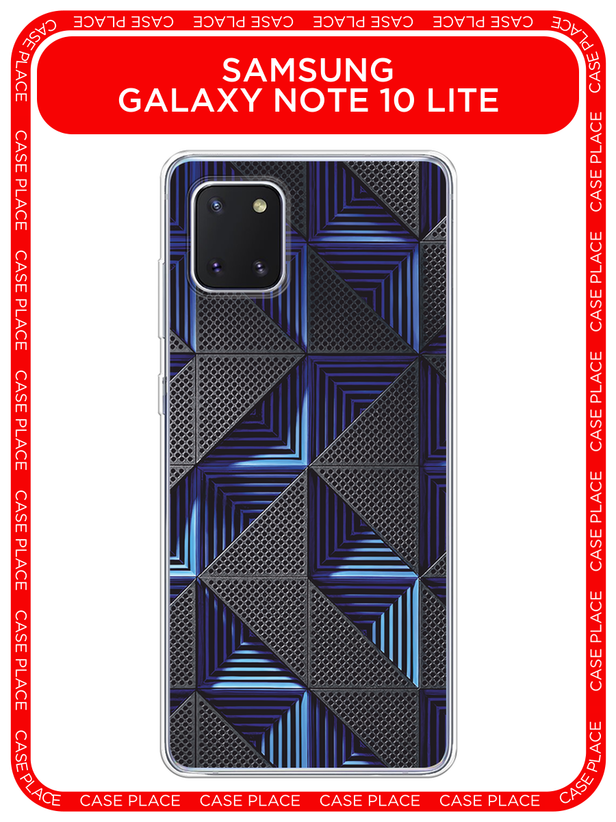 Чехол на Samsung Galaxy Note 10 Lite / Самсунг Гэлакси Нот 10 Лайт с принтом IBM