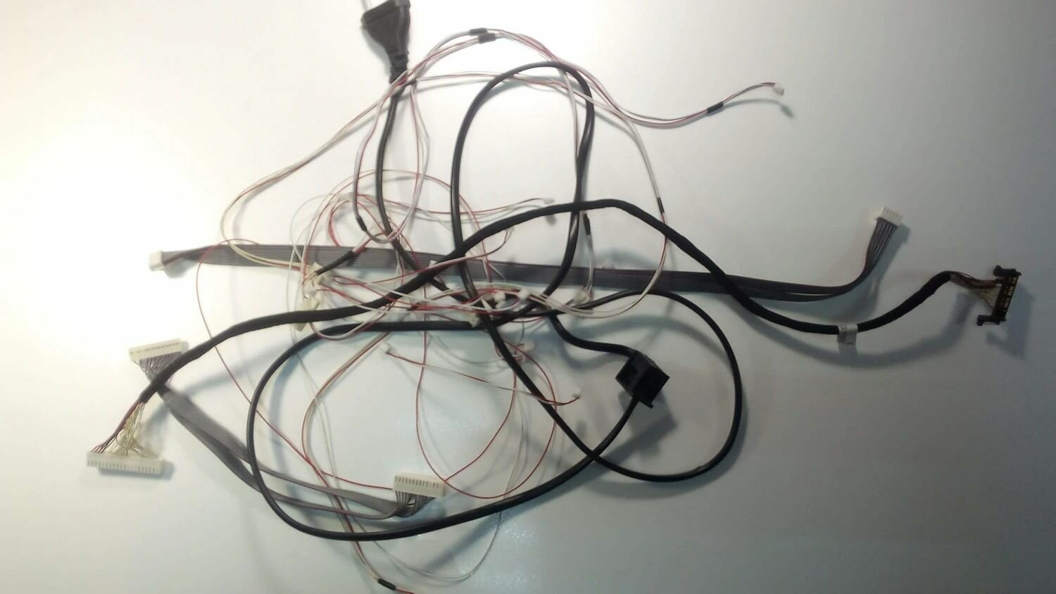 LVDS 46-60FCXX-CFB01G + Комплект шлейфов + Кабель питания с разъемом до платы питания для Fltv-42T25 V1N05 Lcd Телевизор Fusion Шлейф арт. 10566